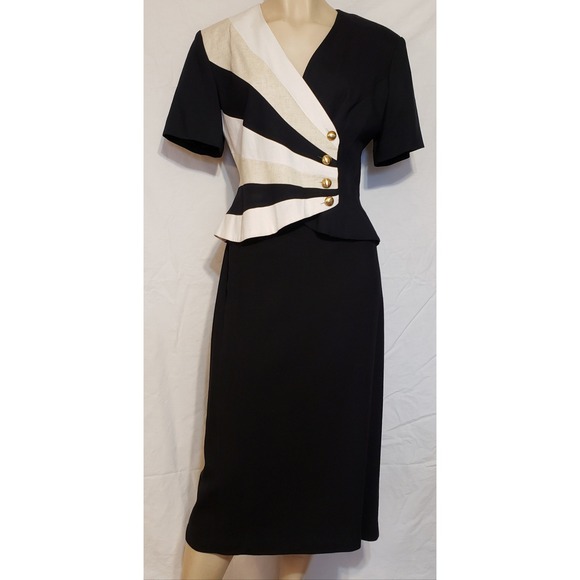 Howard Wolf | Skirts | Howard Wolf Vintage Jacketskirt Black Beige ...